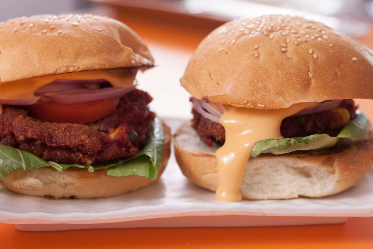 Veggie Chop Burger Recipe | Archana's Kitchen