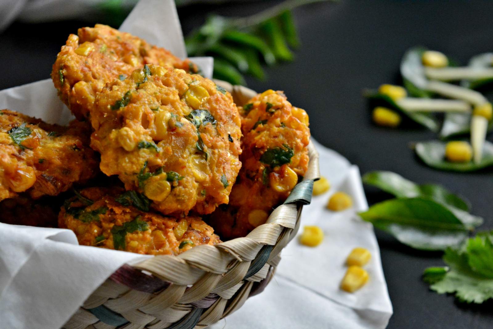 Andhra Style Corn Vada Recipe | Archana's Kitchen
