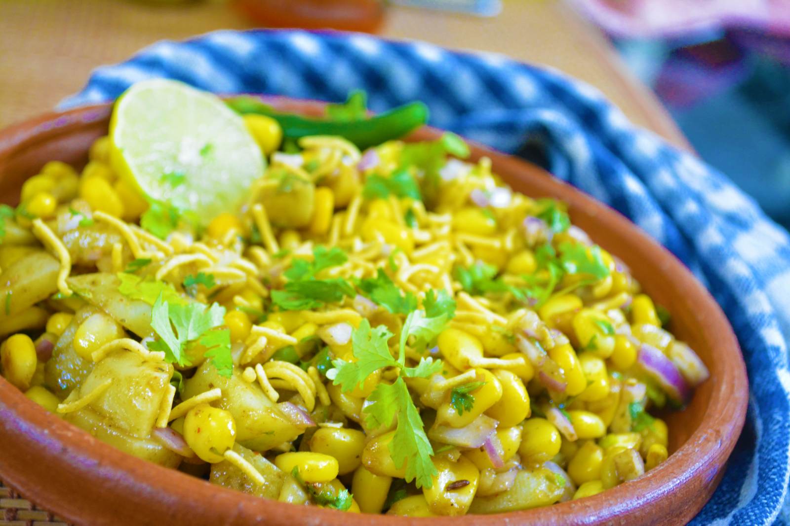 Corn Bhel Recipe | Archana's Kitchen
