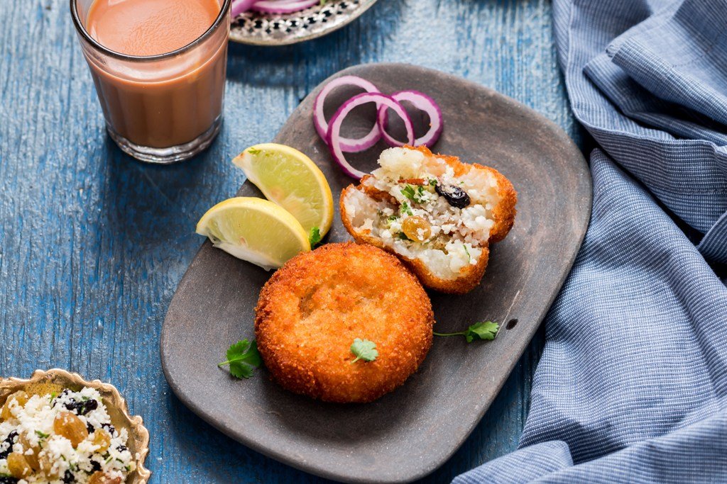 Parsi Style Khaman Pattice Recipe | Archana's Kitchen