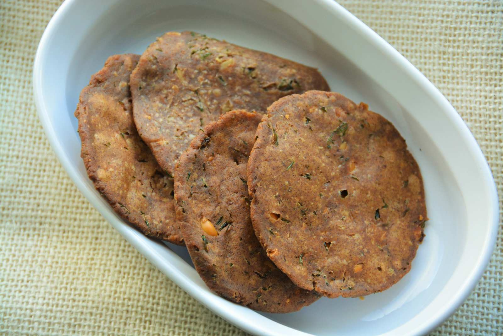 Ragi And Dill Nippattu Recipe | Archana's Kitchen