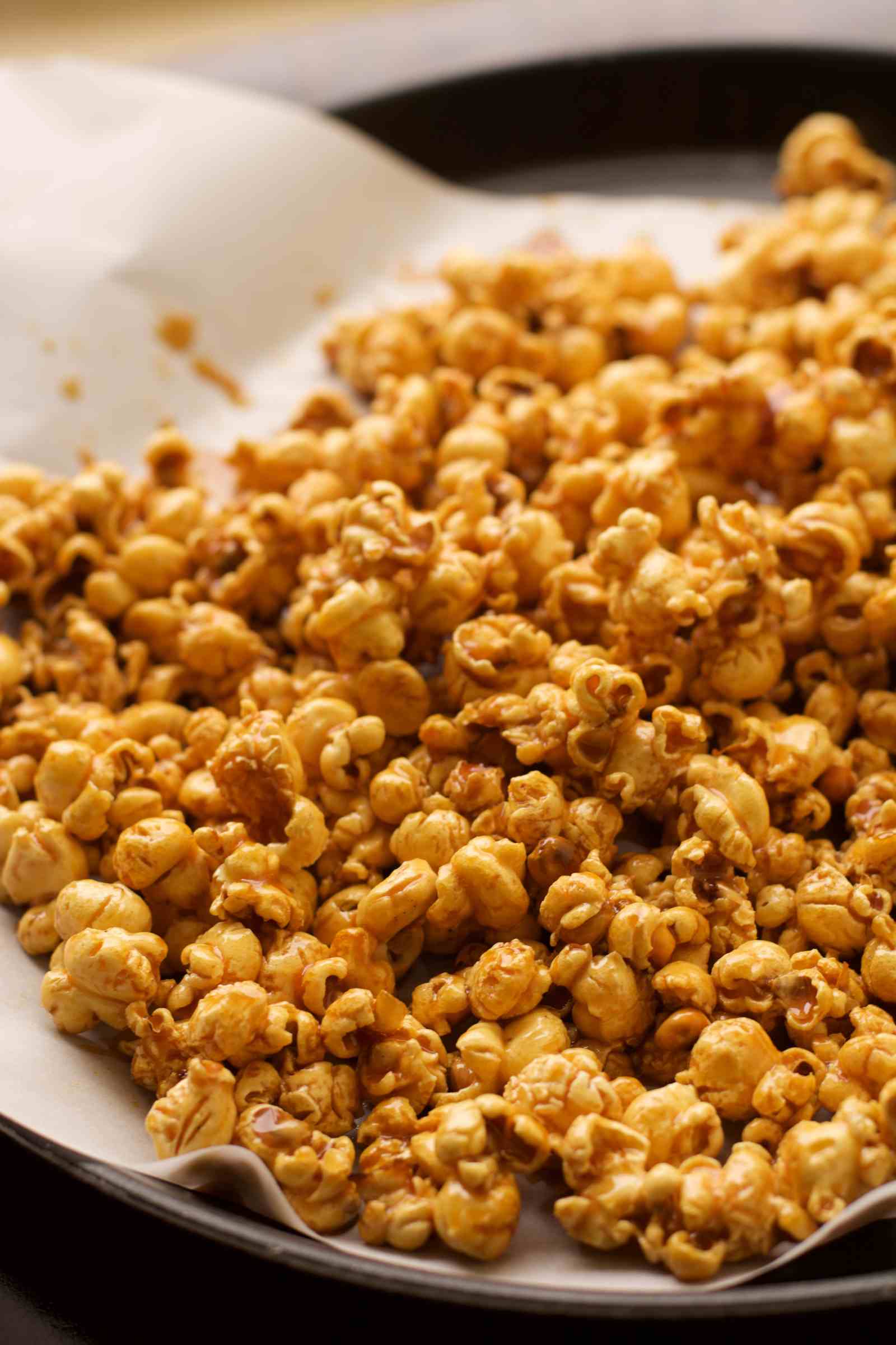 Salted Caramel Popcorn Recipe | Archana's Kitchen