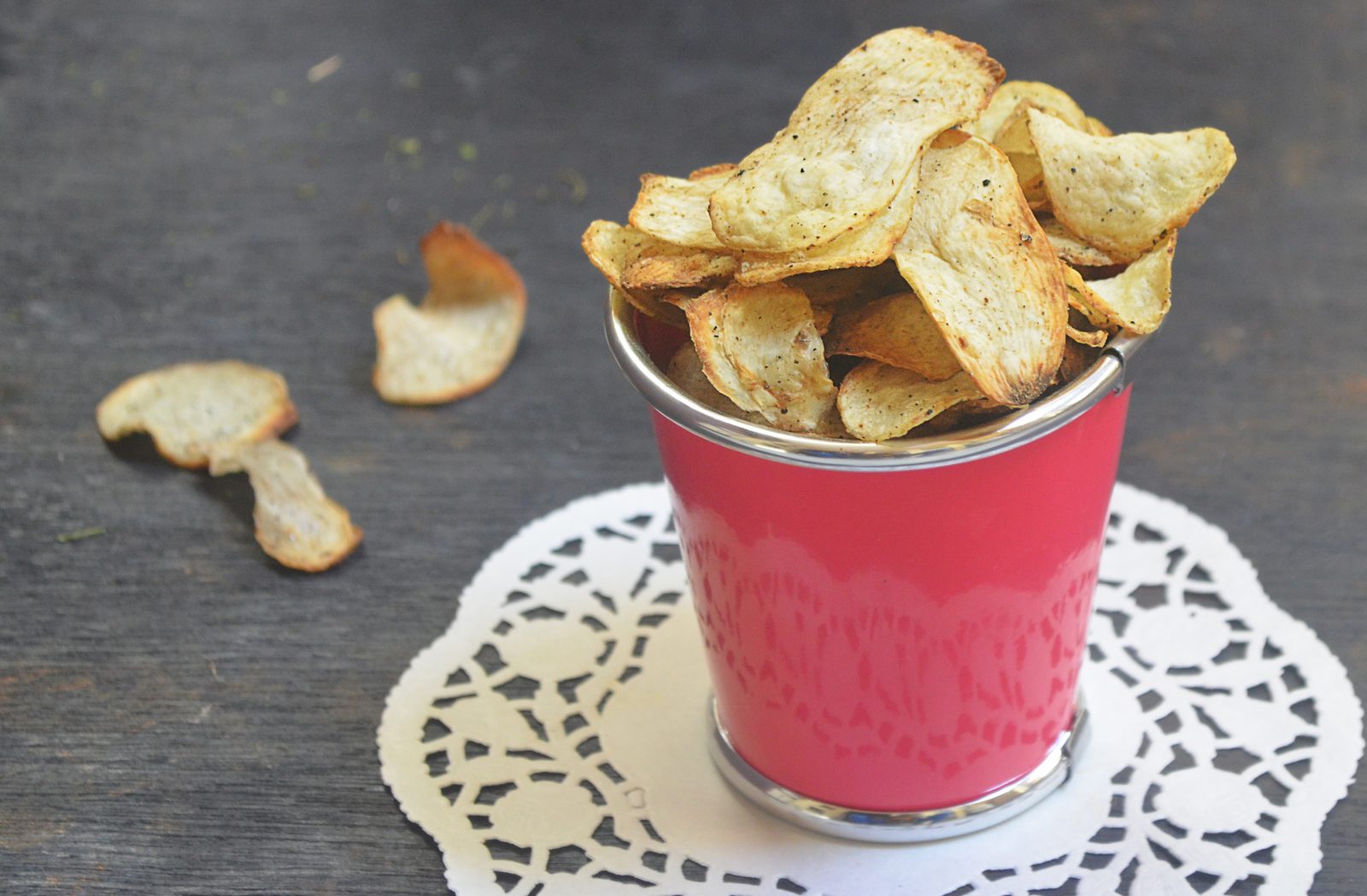 Savoury Baked Arbi Chips Recipe | Archana's Kitchen