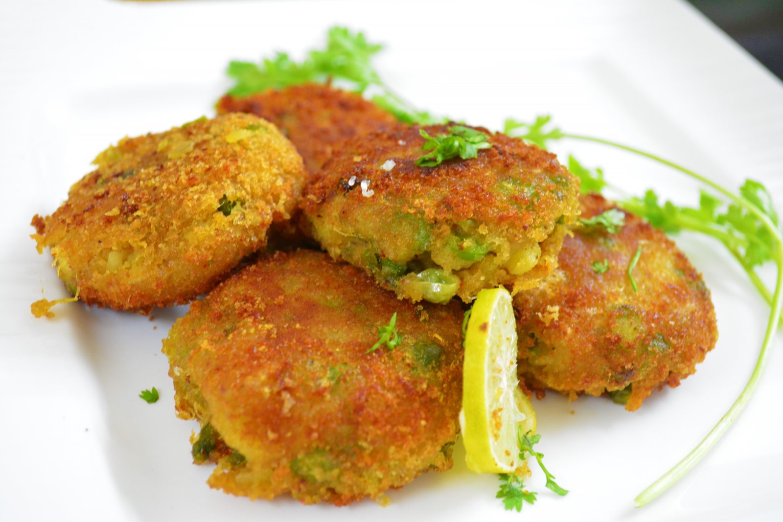 Sweet Potato & Peas Cutlet Recipe | Archana's Kitchen