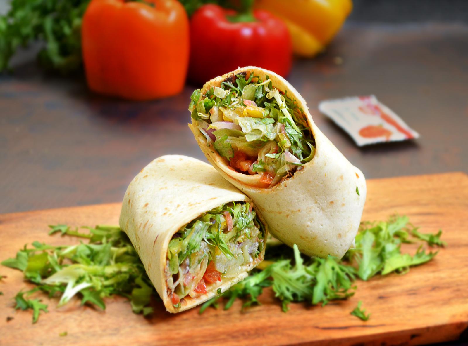 Cheese Salad Wrap Recipe | Archana's Kitchen