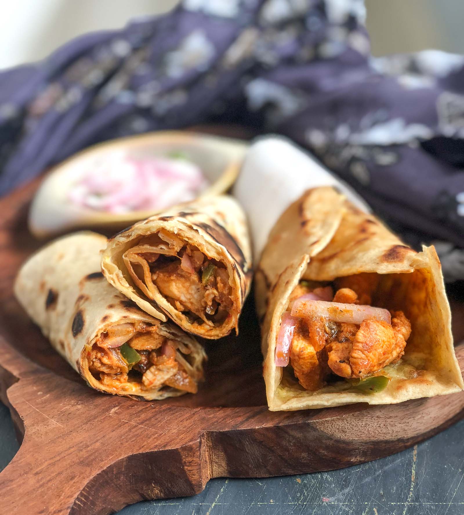 Chicken Kathi Roll Recipe | Archana's Kitchen