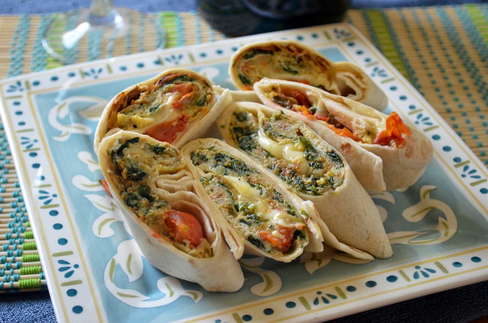 indian breakfast wrap