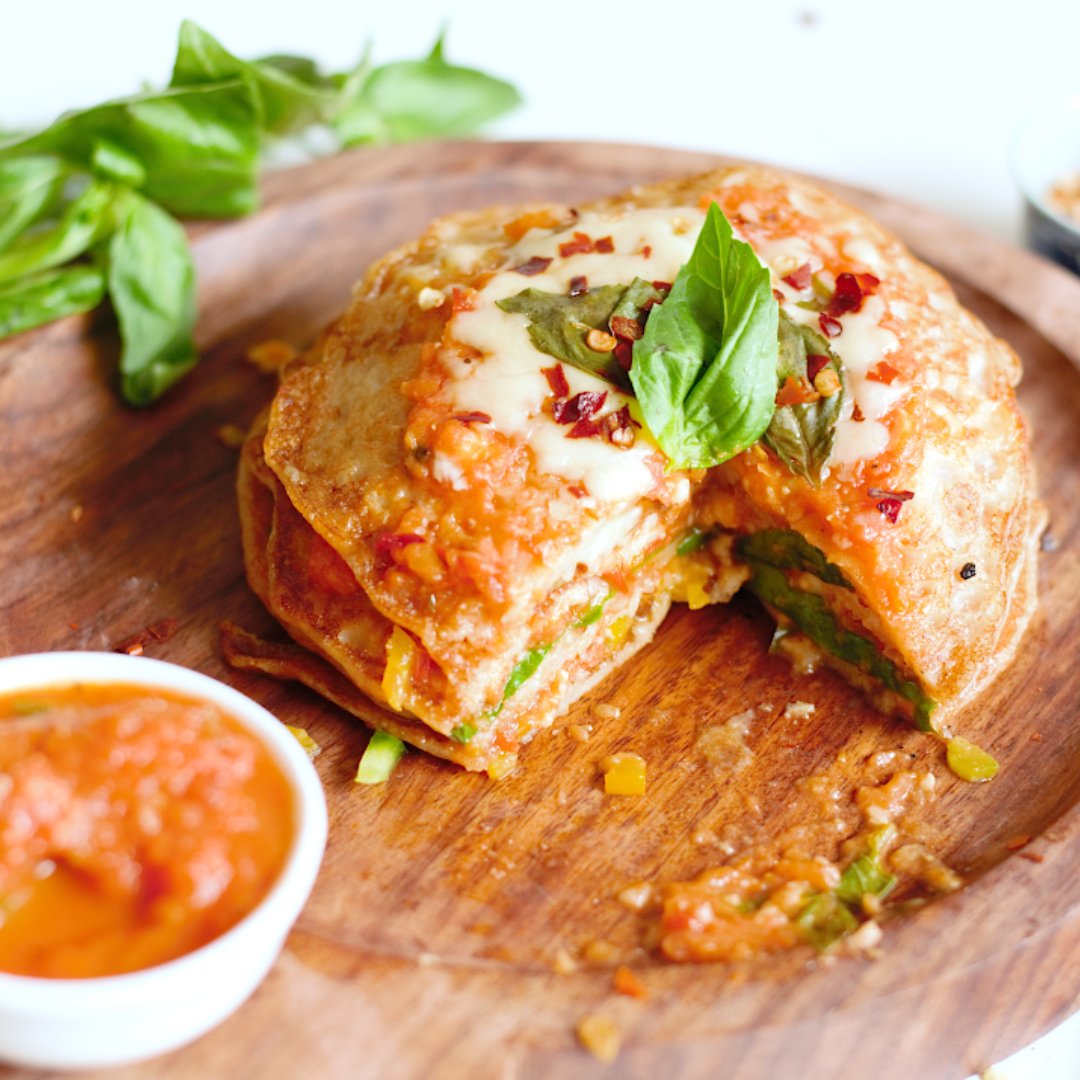 Chicken Crepe Lasagne Recipe | Archana's Kitchen