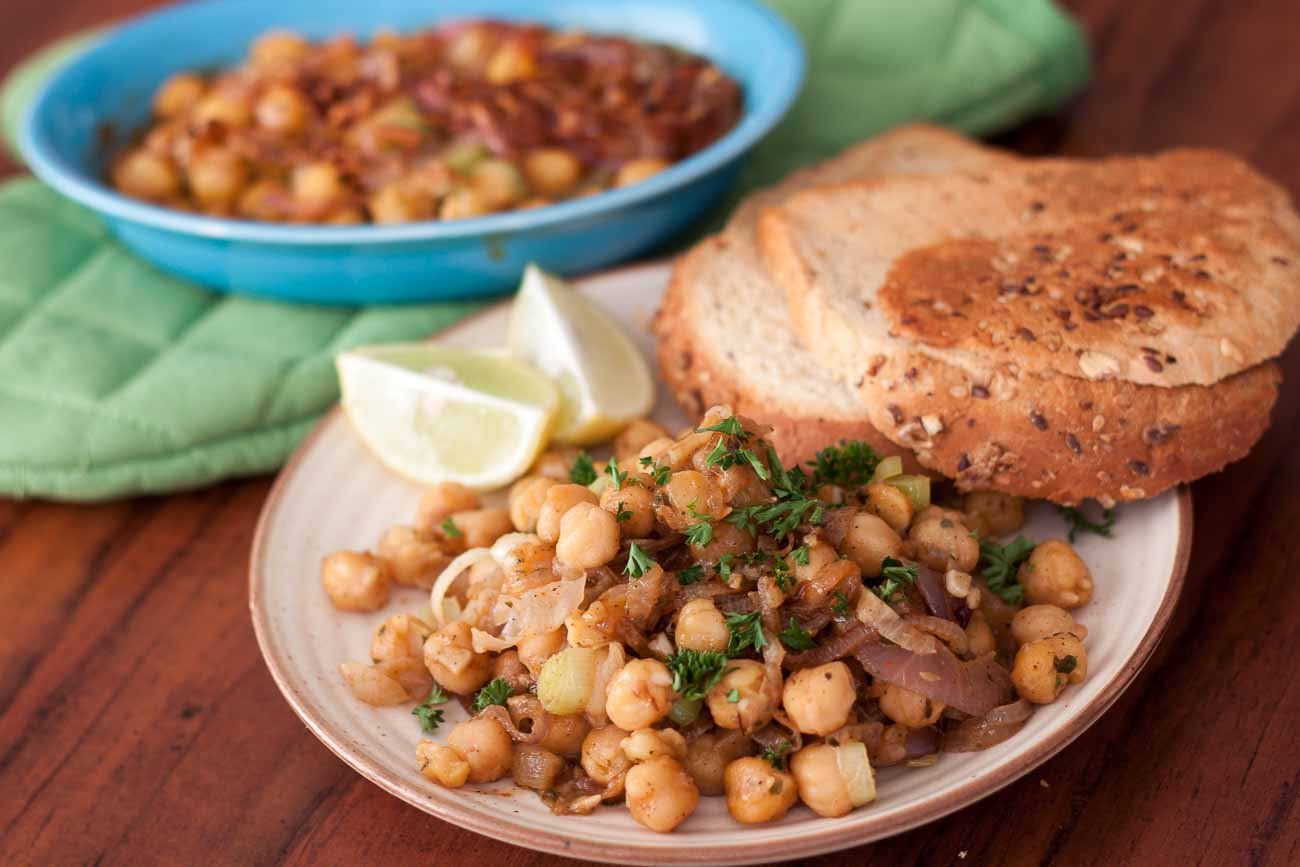 Greek Style Revithia Sto Fourno | Archana's Kitchen