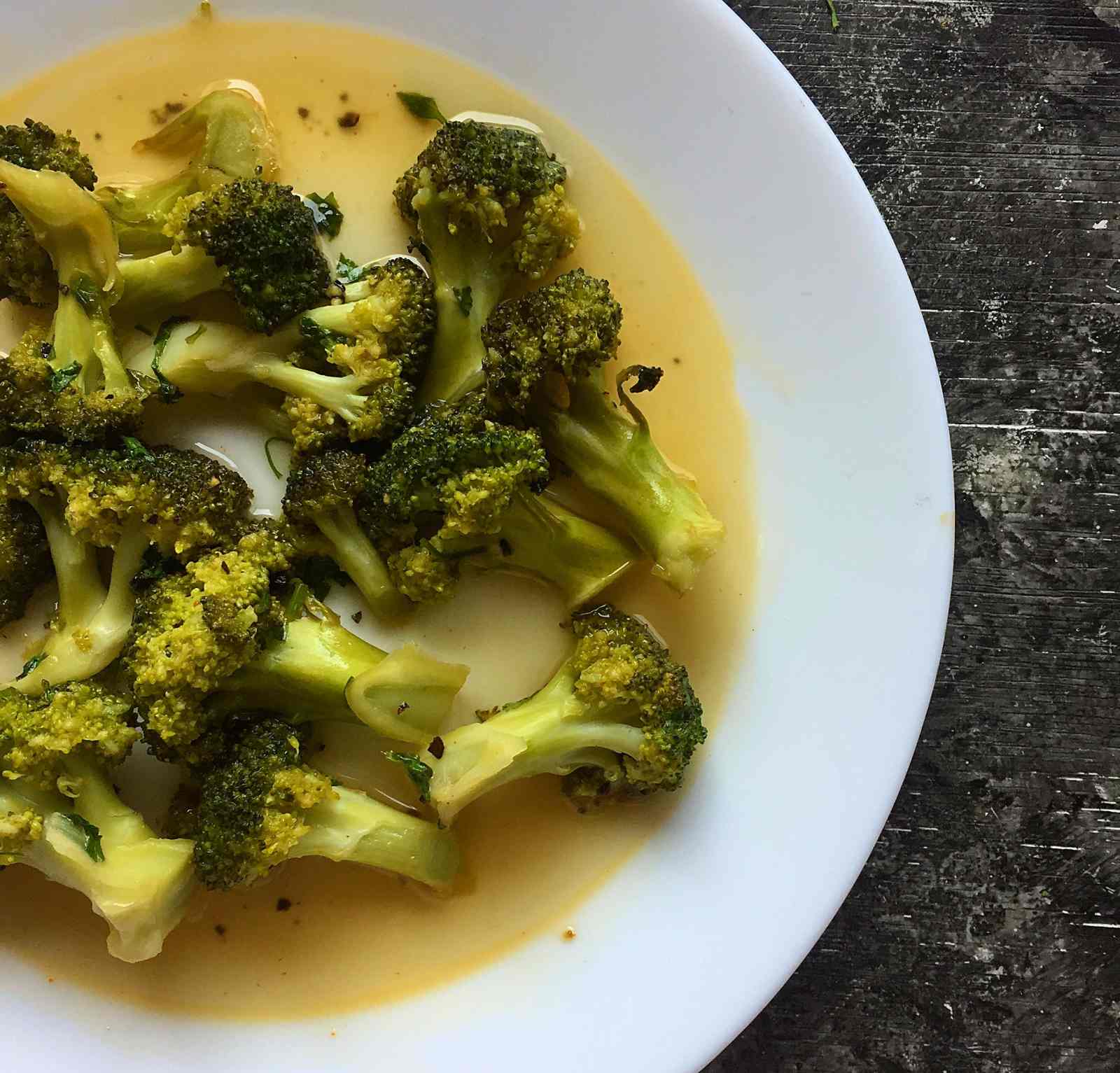 Broccoli With Lemon Butter Sauce Recipe | Archana's Kitchen