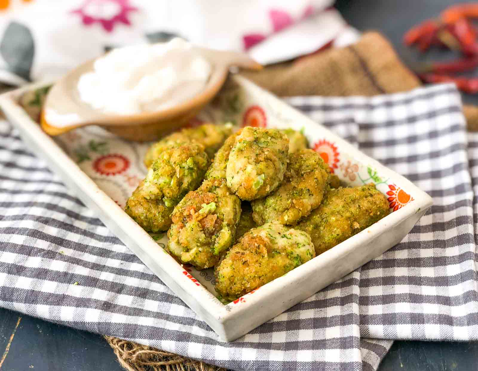 Cheesy Garlic Broccoli Nuggets Recipe | Archana's Kitchen