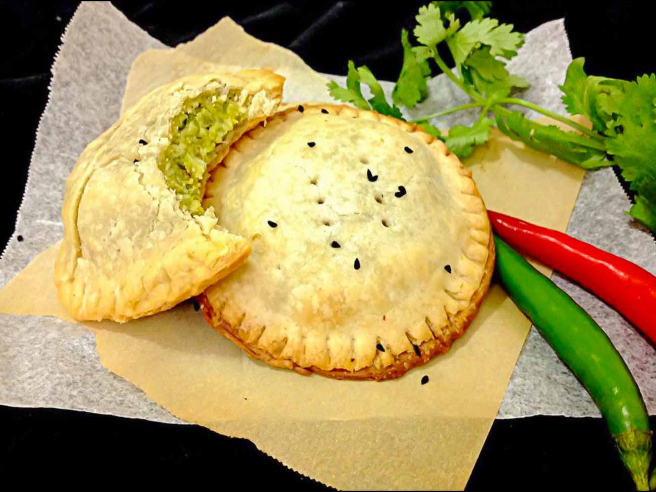 Peas, Corn & Paneer Savory Hand Pies Recipe | Archana's Kitchen