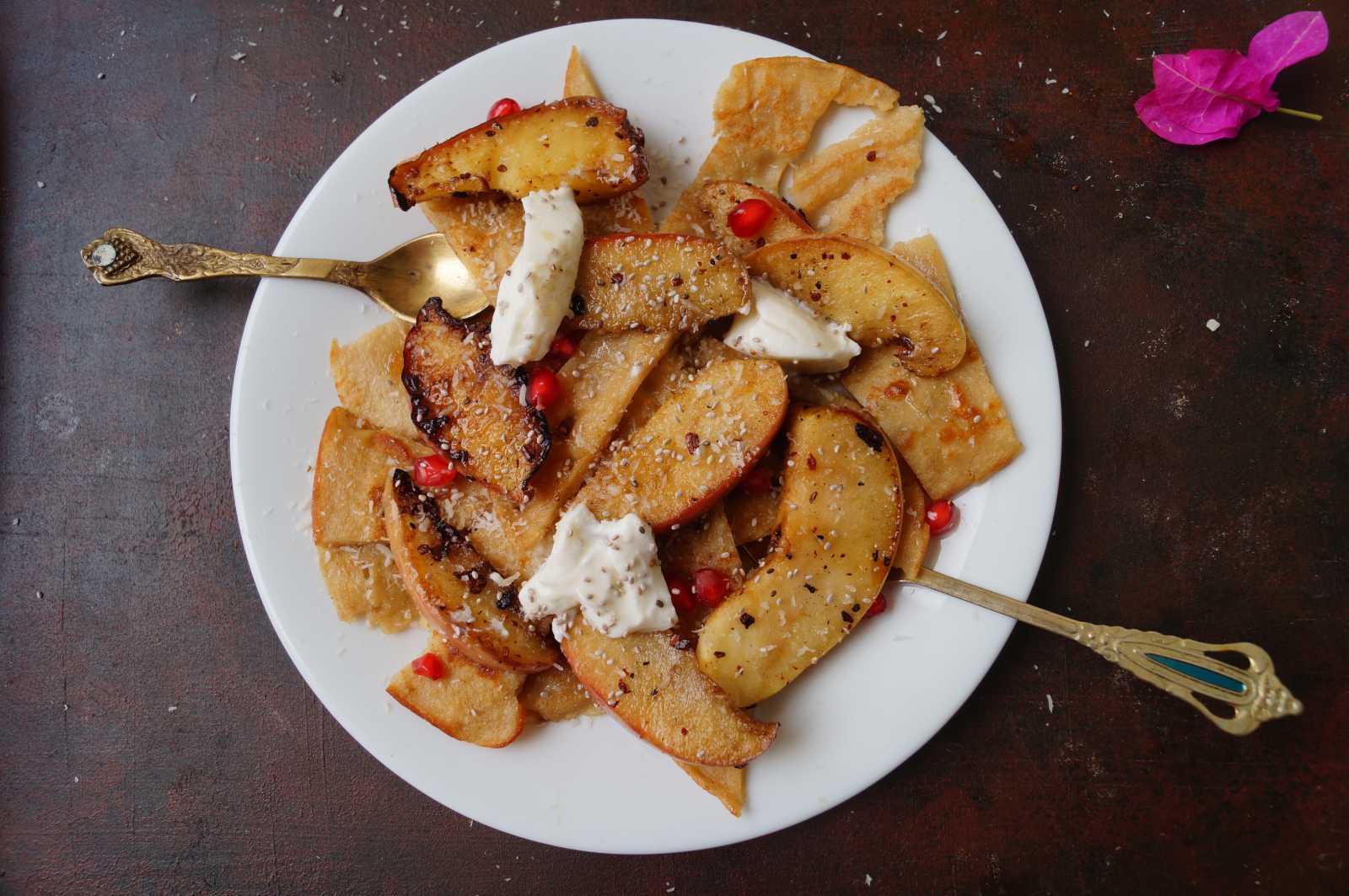 Apple Pancake Mess Recipe | Archana's Kitchen