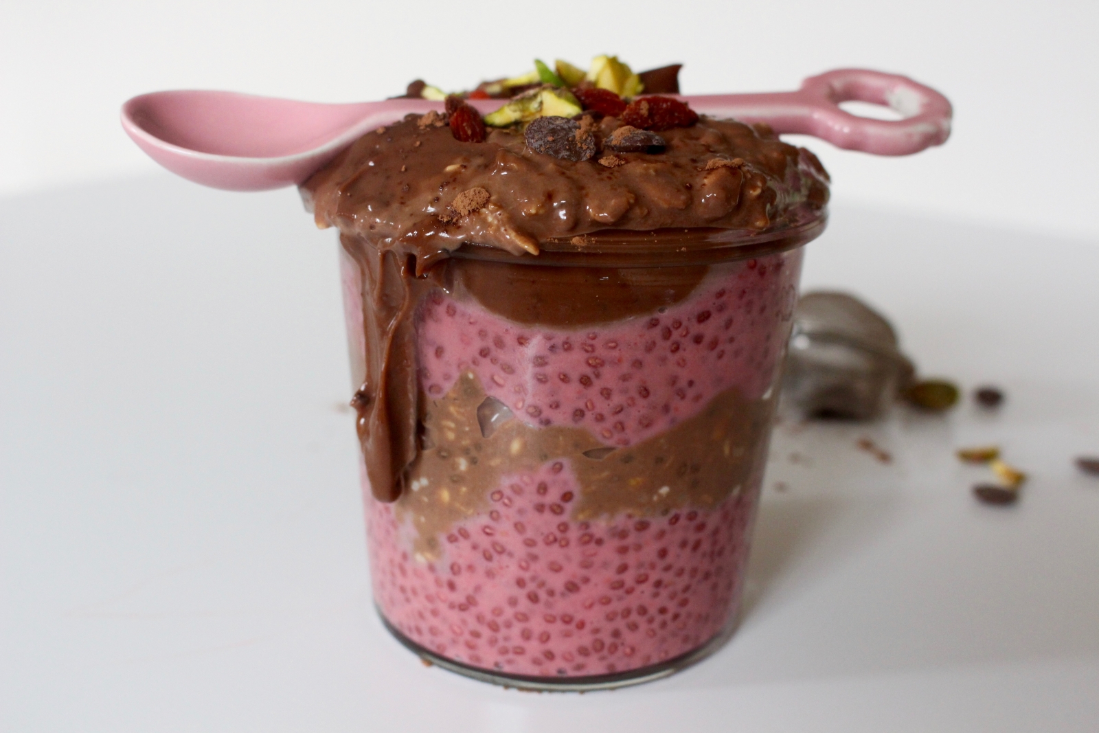 Choco Berry Chia Parfait Recipe | Archana's Kitchen