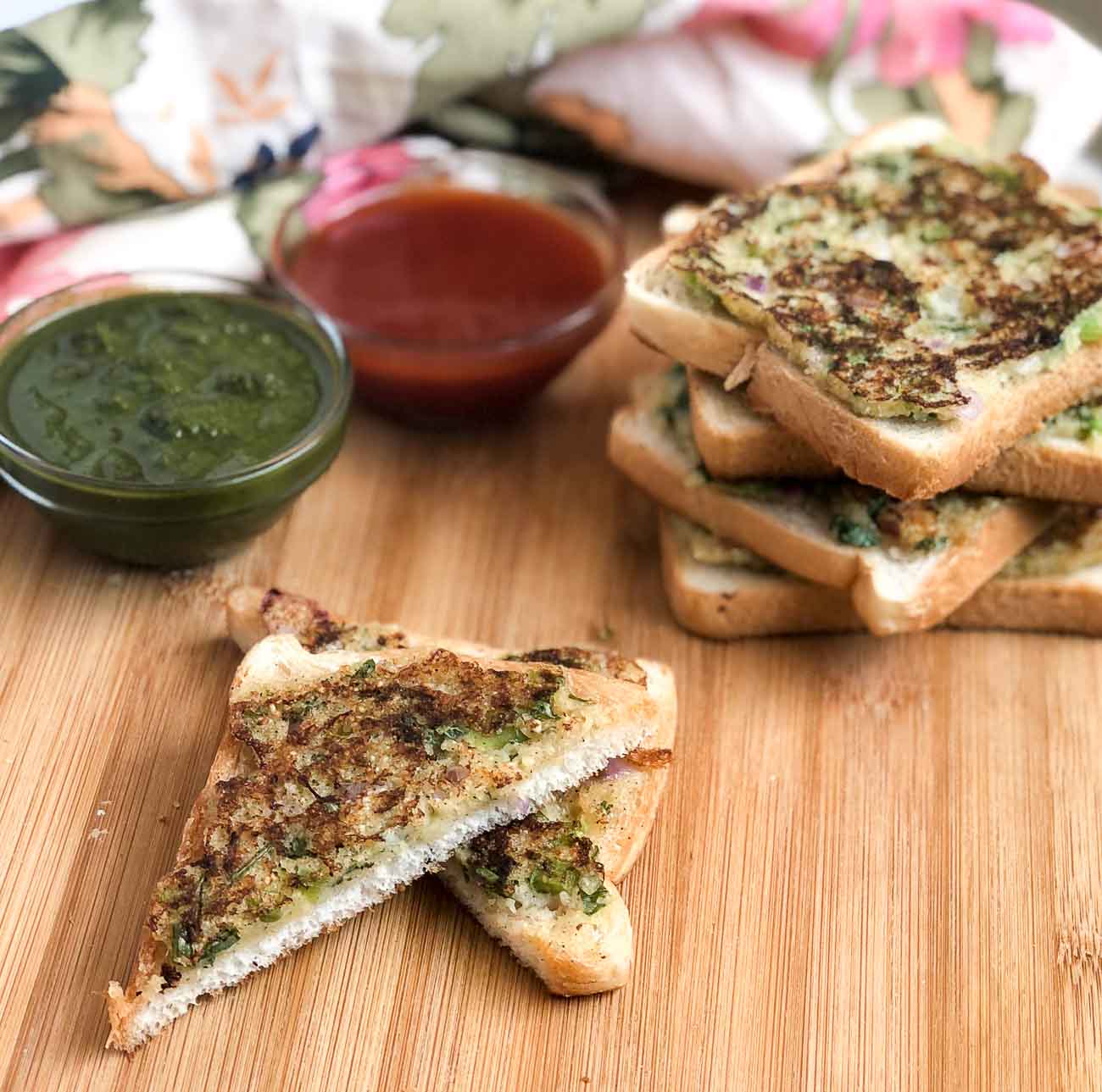 Rock Toast Recipe - Semolina Bread Toast | Archana's Kitchen
