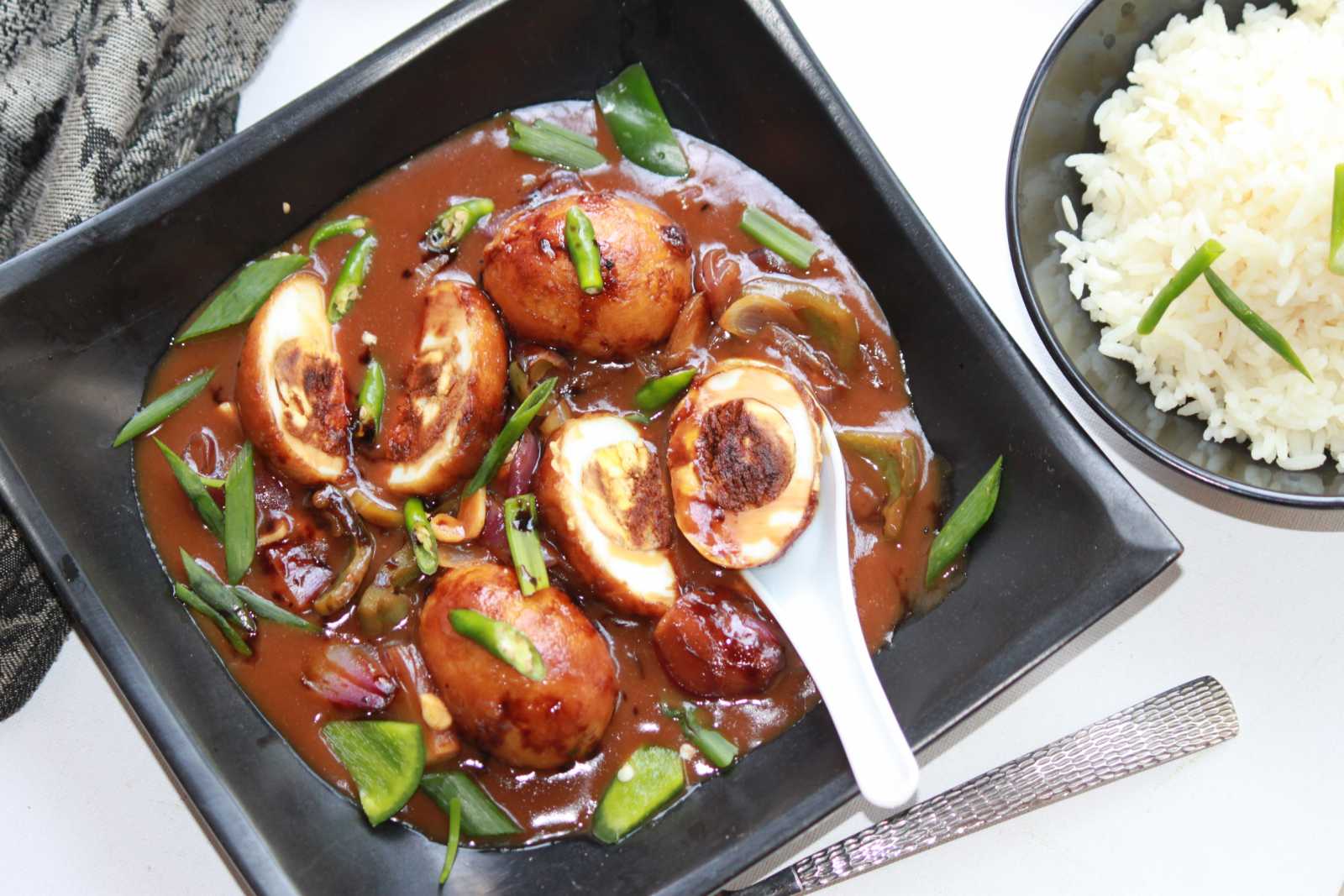 Chilli Egg In Soya Sauce Recipe | Archana's Kitchen