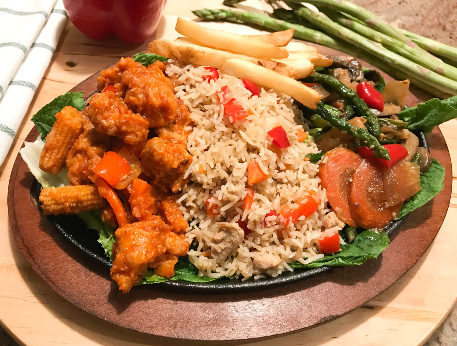 Dragon Chicken Sizzler Recipe | Archana's Kitchen