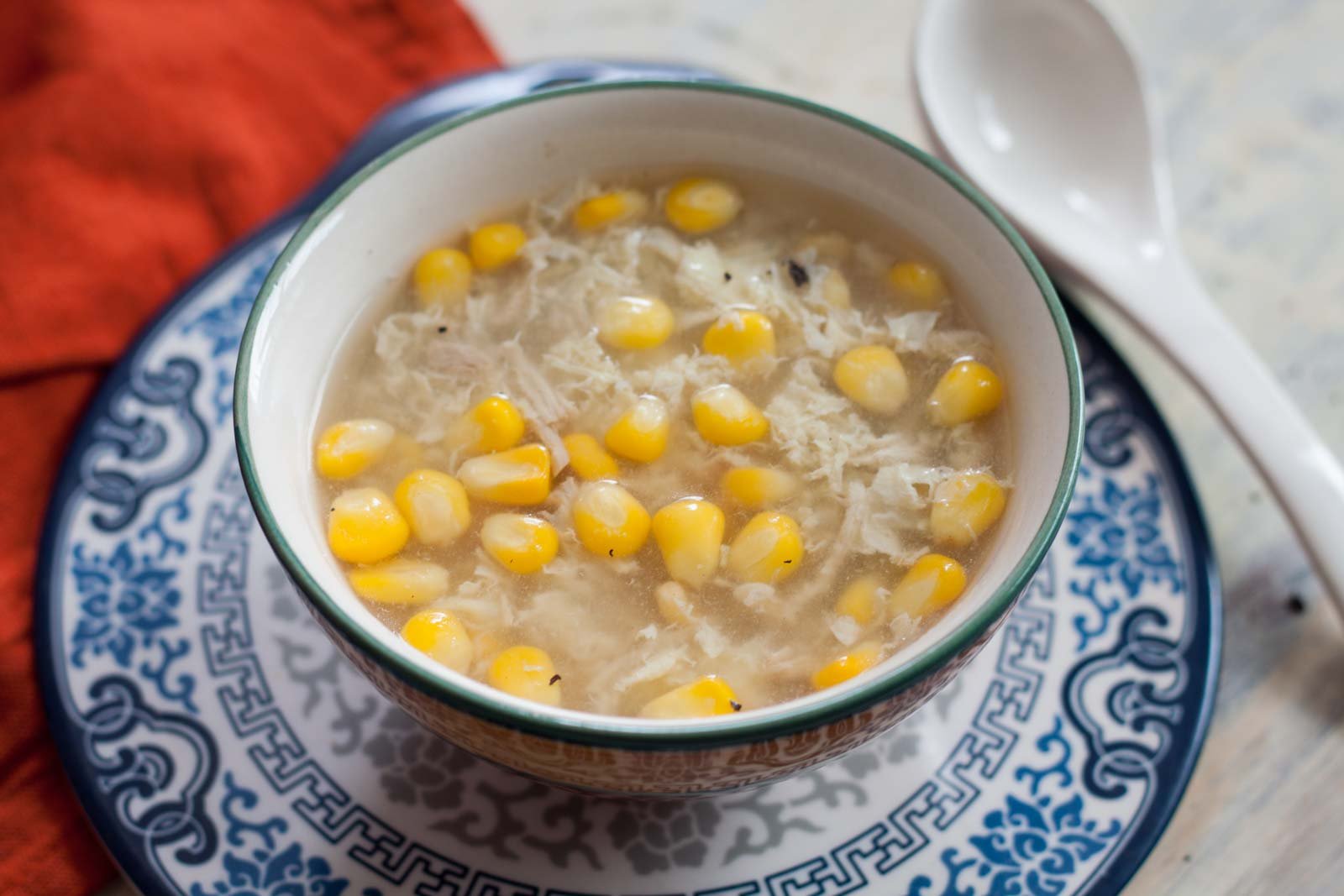 Chinese Chicken Sweet Corn Soup Recipe | Archana's Kitchen