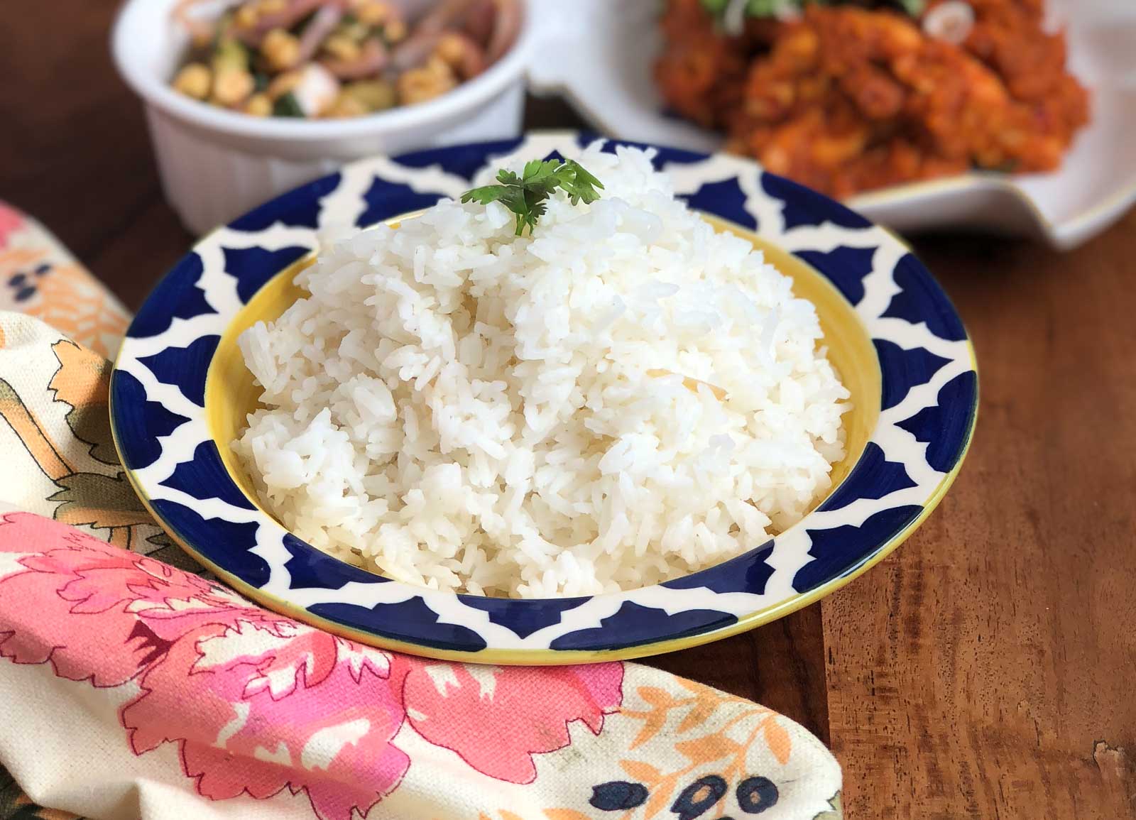 Malaysian Nasi Lemak Rice Recipe | Archana's Kitchen