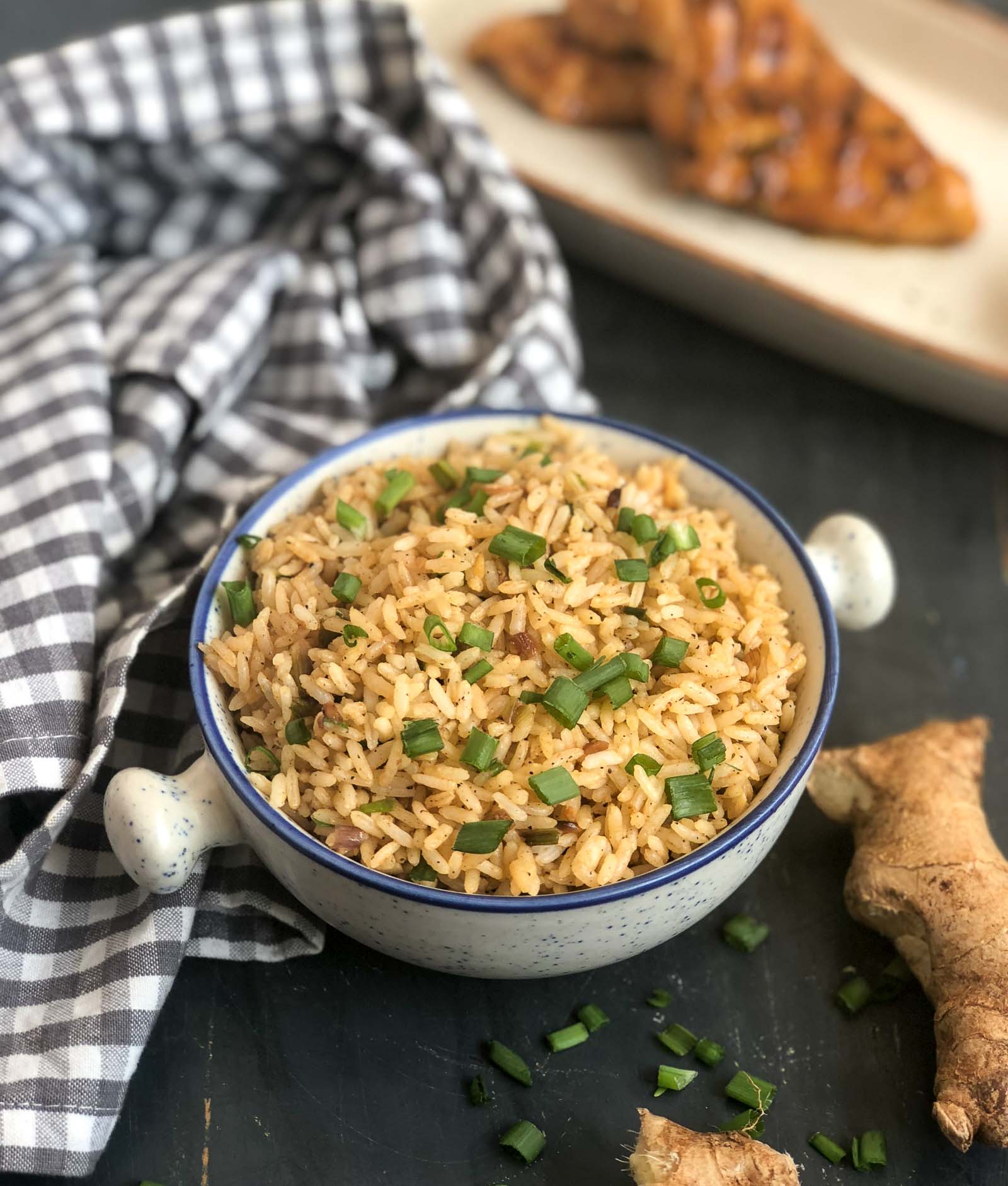 Ginger Teriyaki Rice Recipe | Archana's Kitchen